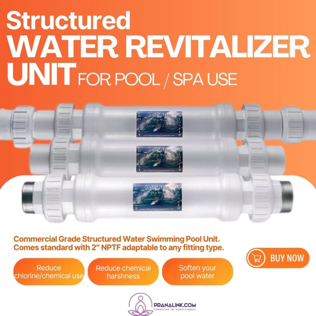 Structured Water Revitalizer Unit For Pool / Spa Use | Pranalink